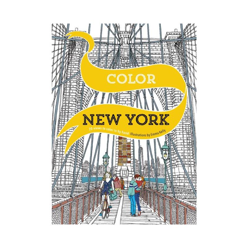 Color New York: 20 Views to Color in by Hand | VMFA Shop