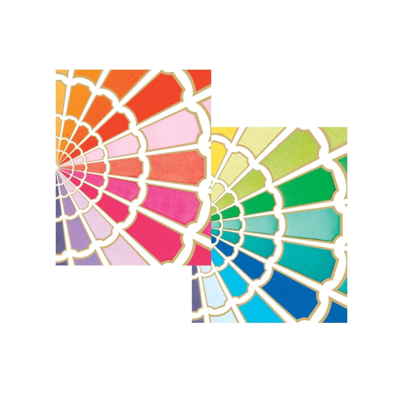 Color Wheel Assorted Foil Boxed Note Cards | VMFA Shop