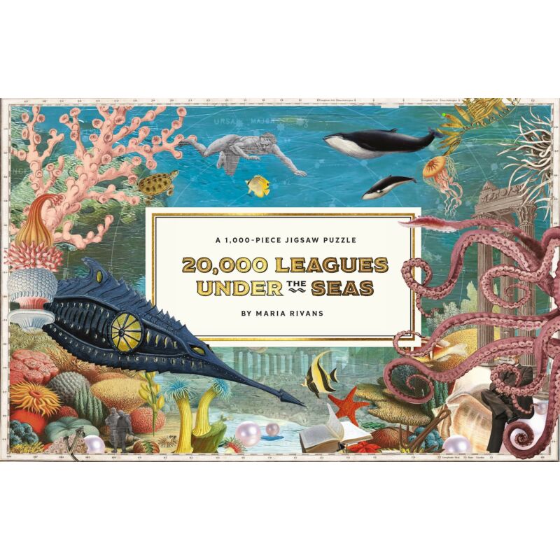 20,000 Leagues Under the Seas 1,000 Piece Puzzle | VMFA Shop