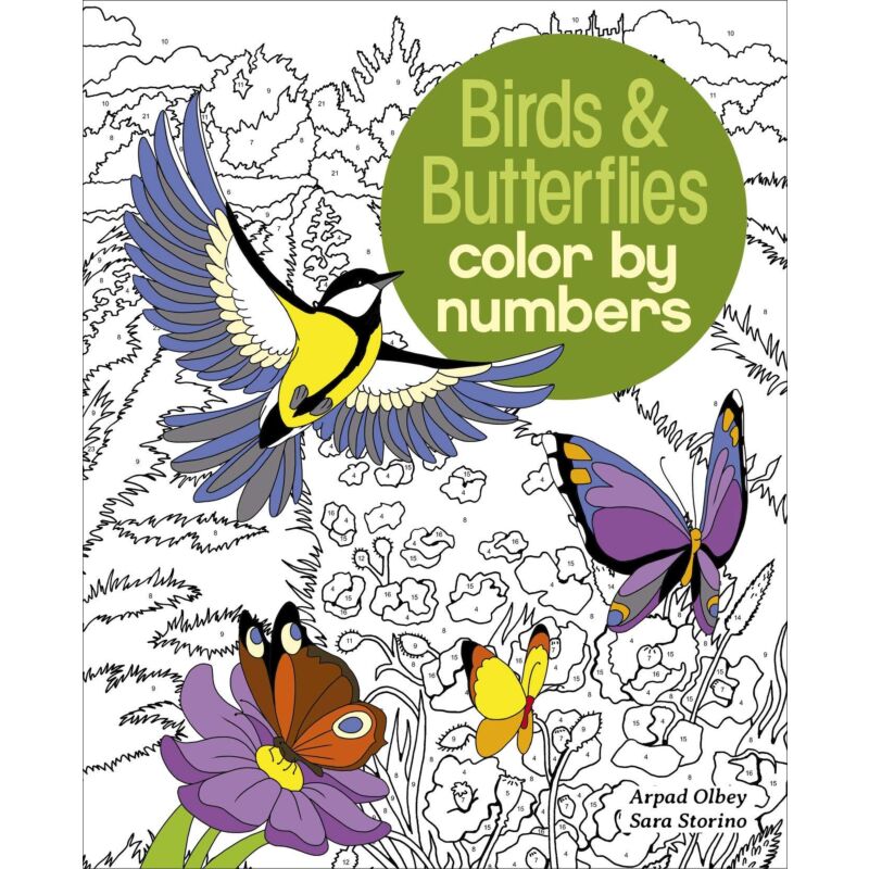 Color by Numbers: Birds & Butterflies | VMFA Shop